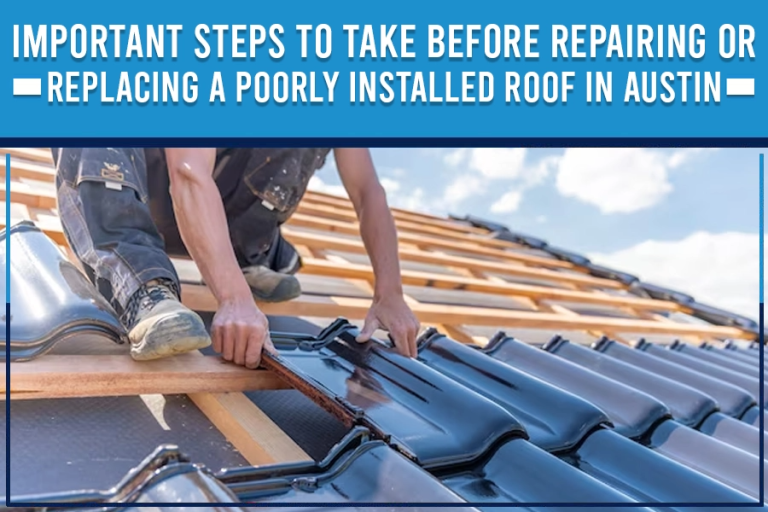 Important Steps to Take Before Repairing or Replacing a Poorly ...
